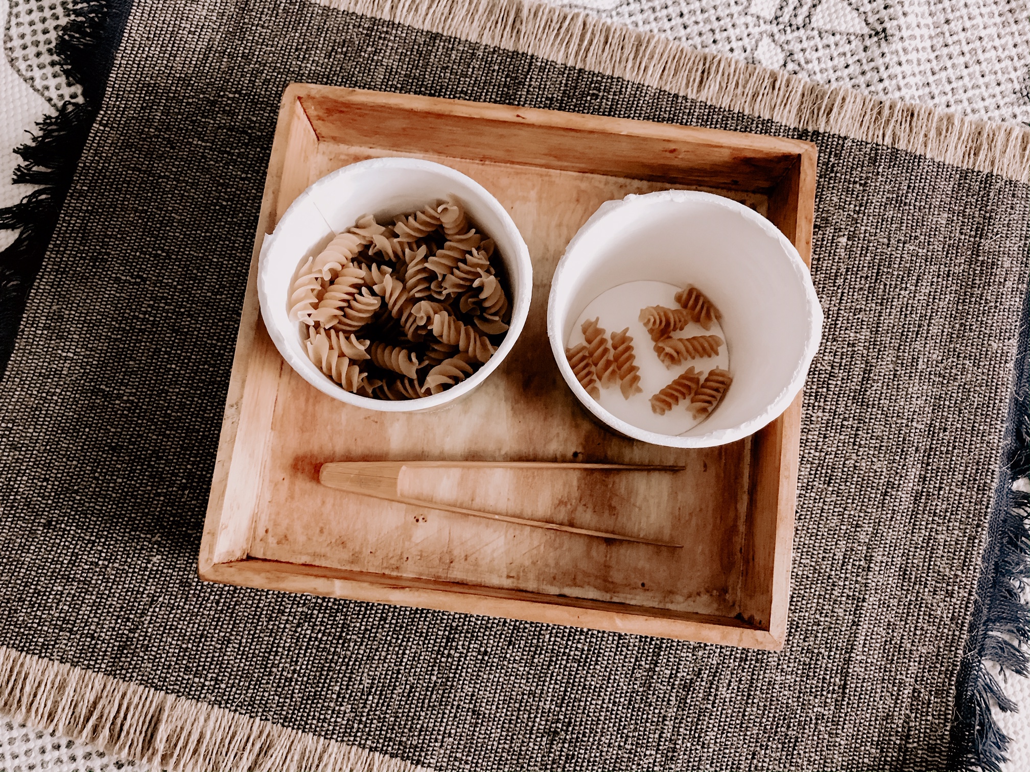 DIY: 4 Paper Cups into 4 Montessori Baby Lessons - Baby Tour Guide