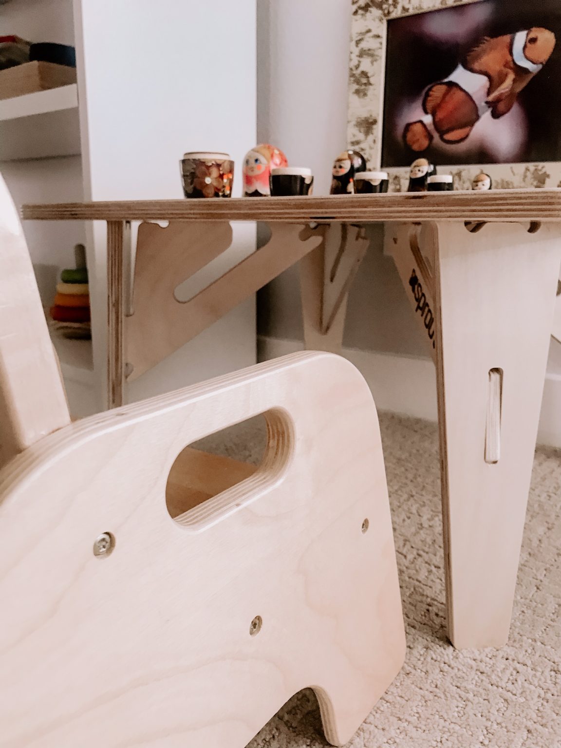 The Montessori Baby Working Table - Baby Tour Guide